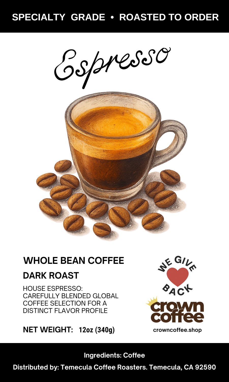 Crown Coffee - Specialty Grade Coffee